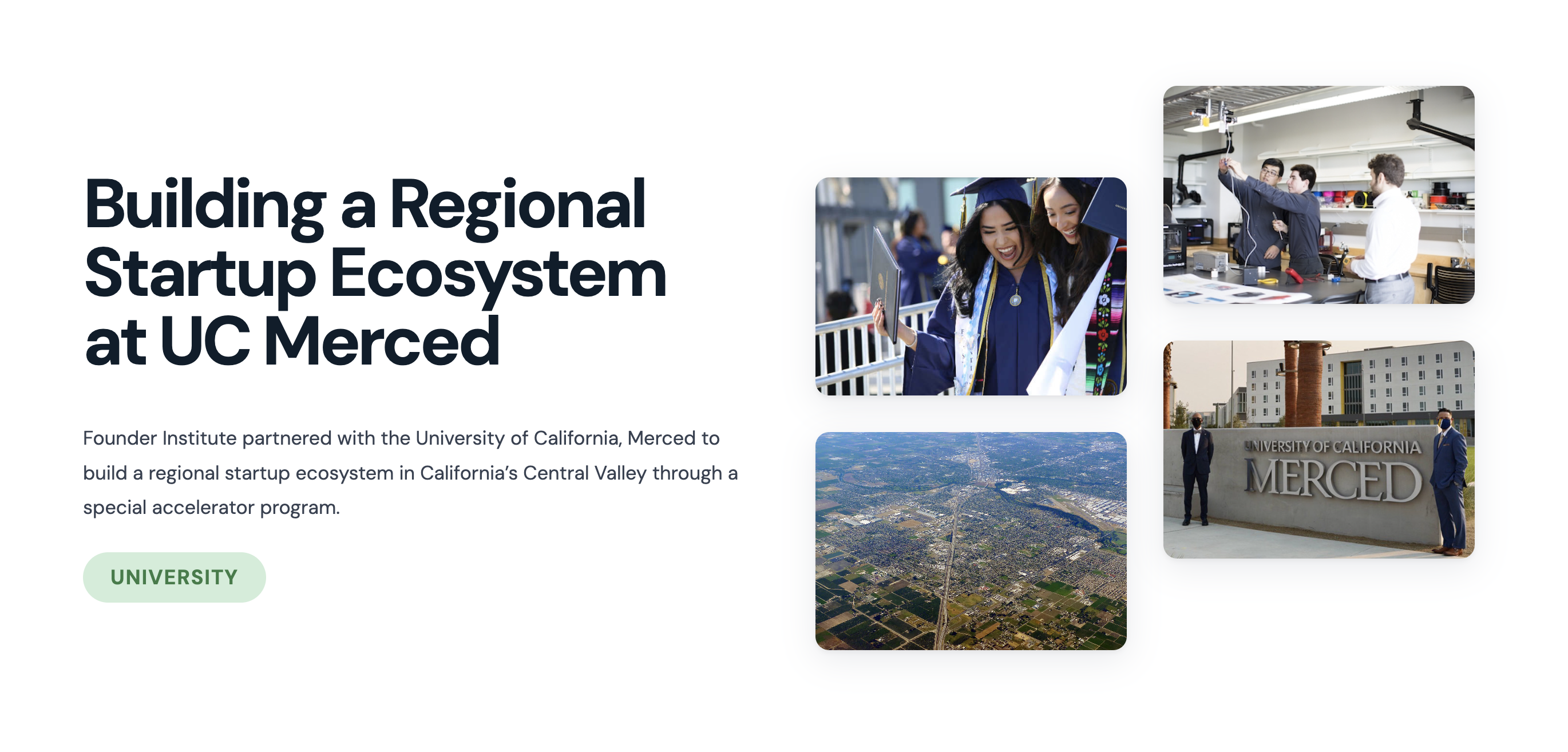 UC Merced & Founder Institute Case Study | Empowering Student Entrepreneurs