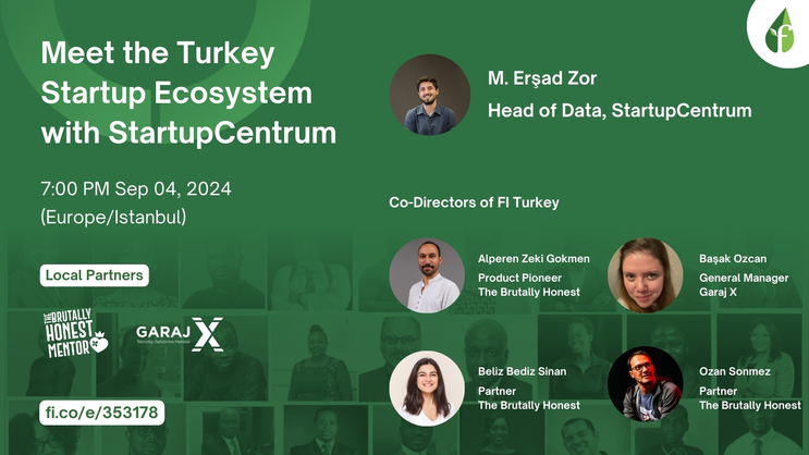 Meet the Turkey Startup Ecosystem with StartupCentrum